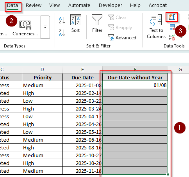 How To Remove Year From Date In Excel 7 Effective Ways Excel Insider