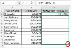 How to Calculate 90 Days From Date in Excel (4 Easy Ways) - Excel Insider