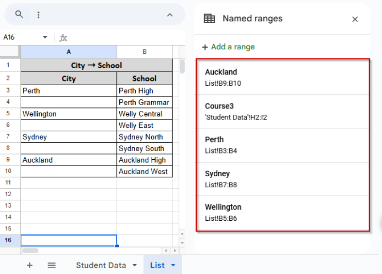 How to Create Multiple Dependent Drop Down List in Google Sheets ...