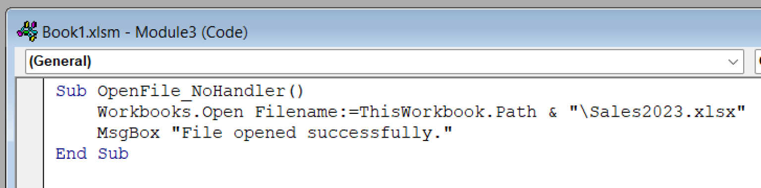 How to Use On Error GoTo 0 in Excel VBA for Error Handling - Excel Insider