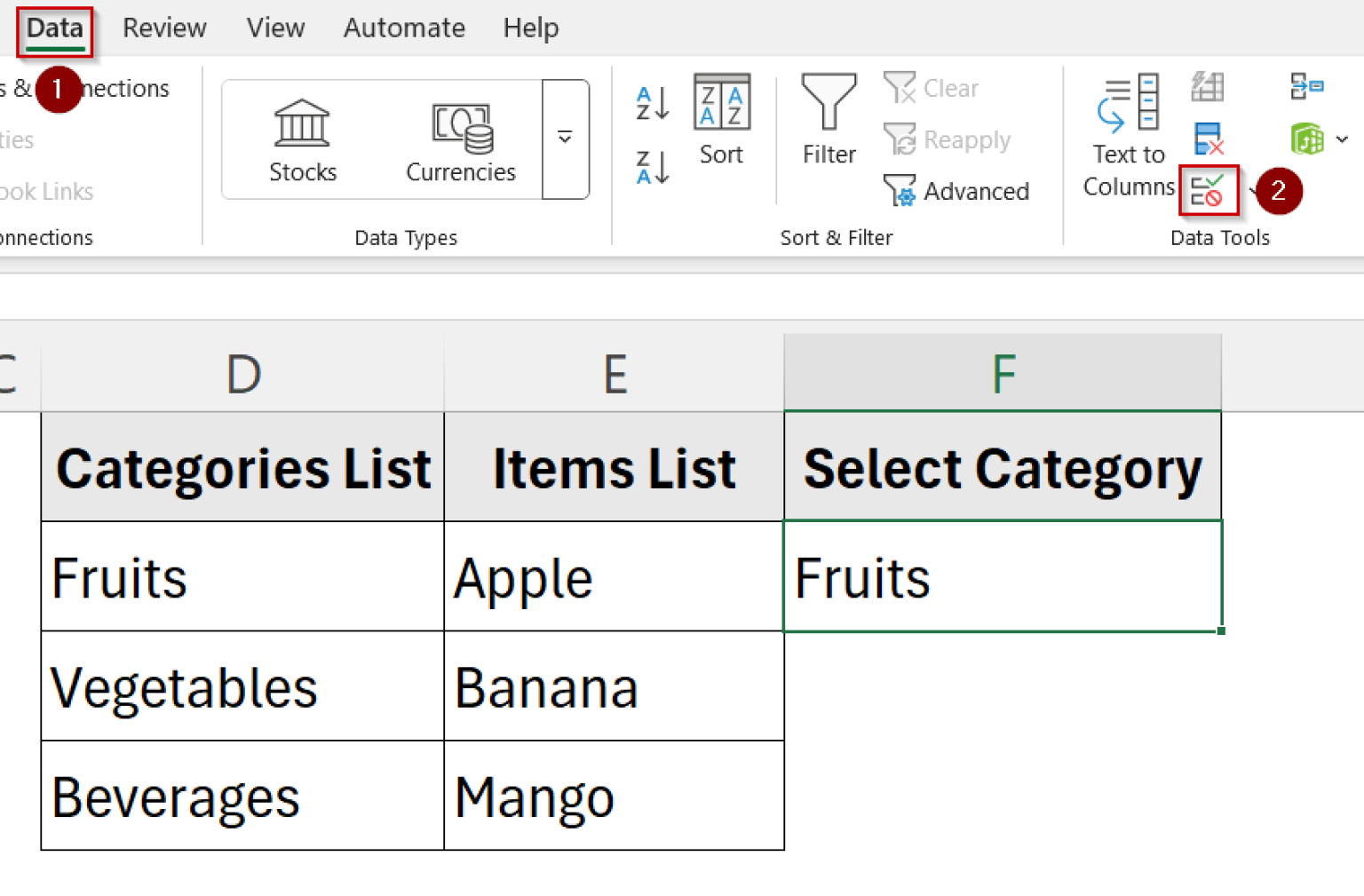 How to Create a Dynamic Dependent Drop Down List in Excel - Excel Insider