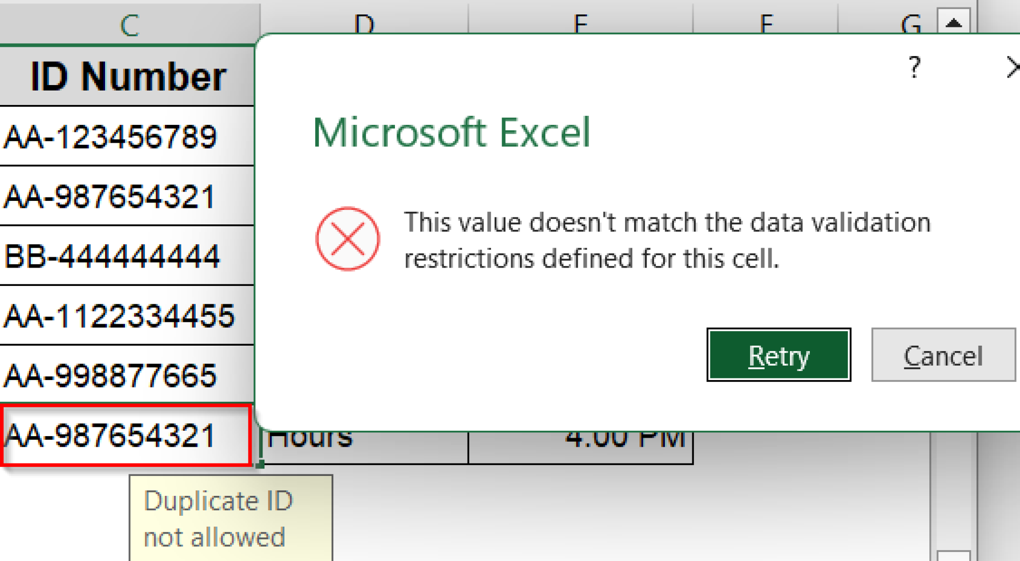 How To Use Data Validation With Custom Multiple Criteria In Excel