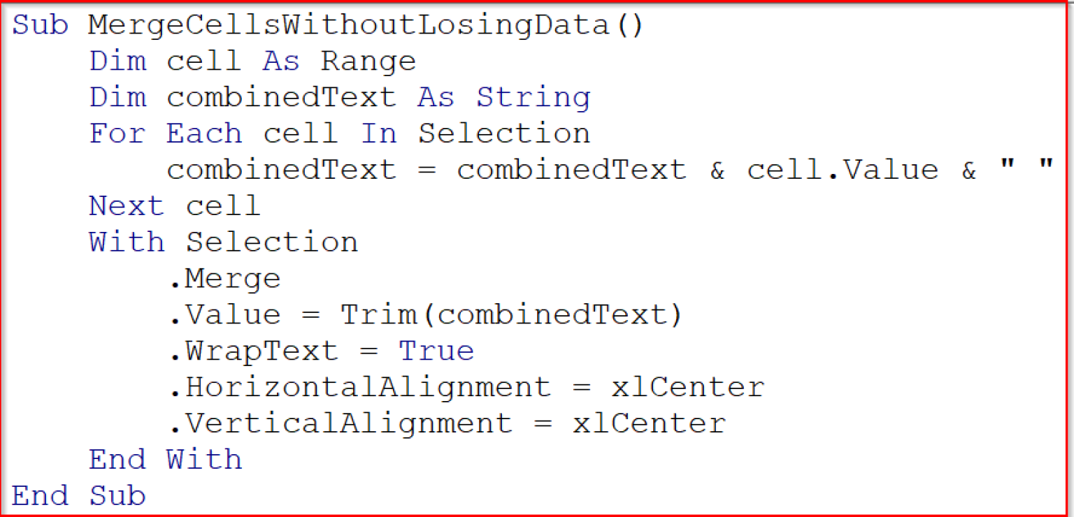 How to Merge Cells Vertically Without Losing Data in Excel - Excel Insider