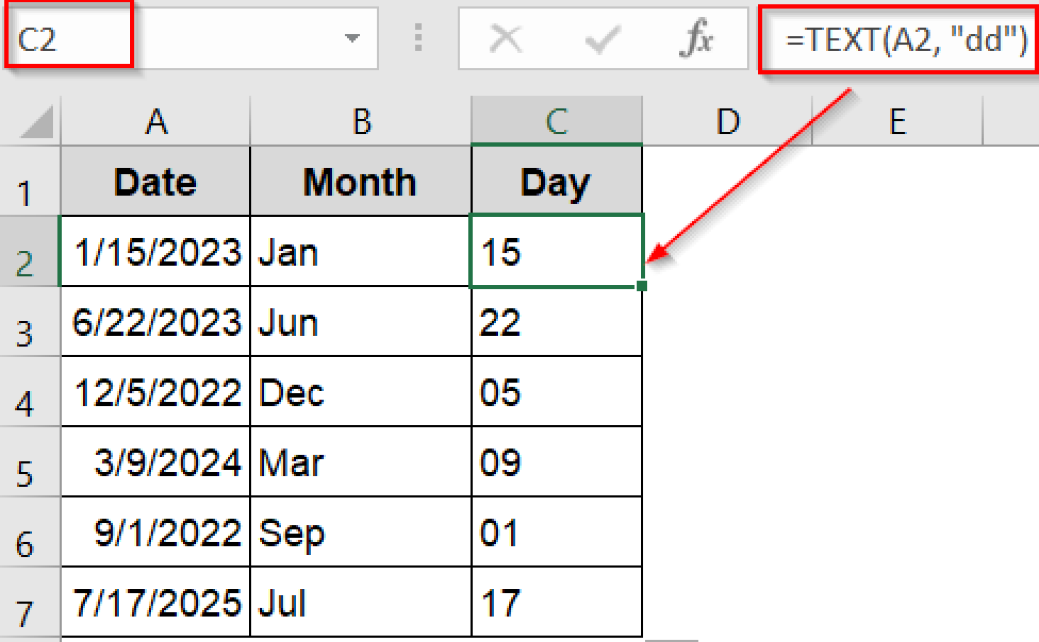 How to Extract Month and Day from Date in Excel (5 Easy Ways) - Excel ...