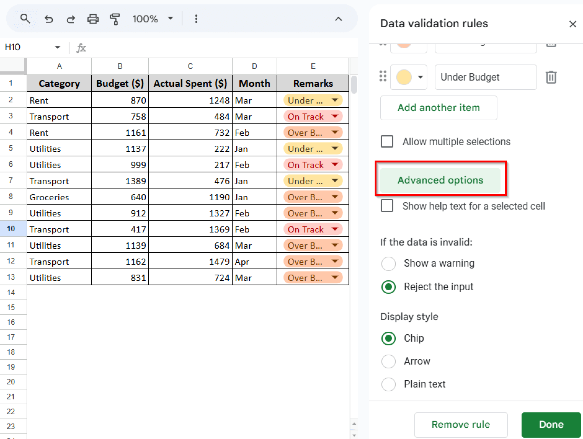 How To Edit a Drop-Down List In Google Sheets - Excel Insider