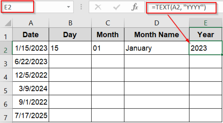 How to Separate Date in Excel Using Formula (3 Suitable Methods) - Excel Insider
