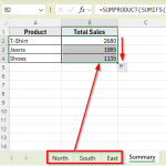 How to Use SUMIFS Function in Excel with Multiple Sheets - Excel Insider