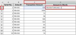 How to Convert Number To Words in Excel (4 Effective Ways) - Excel Insider
