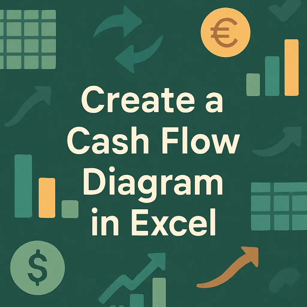 How to Create a Cash Flow Diagram in Excel (3 Different Cases) - Excel ...