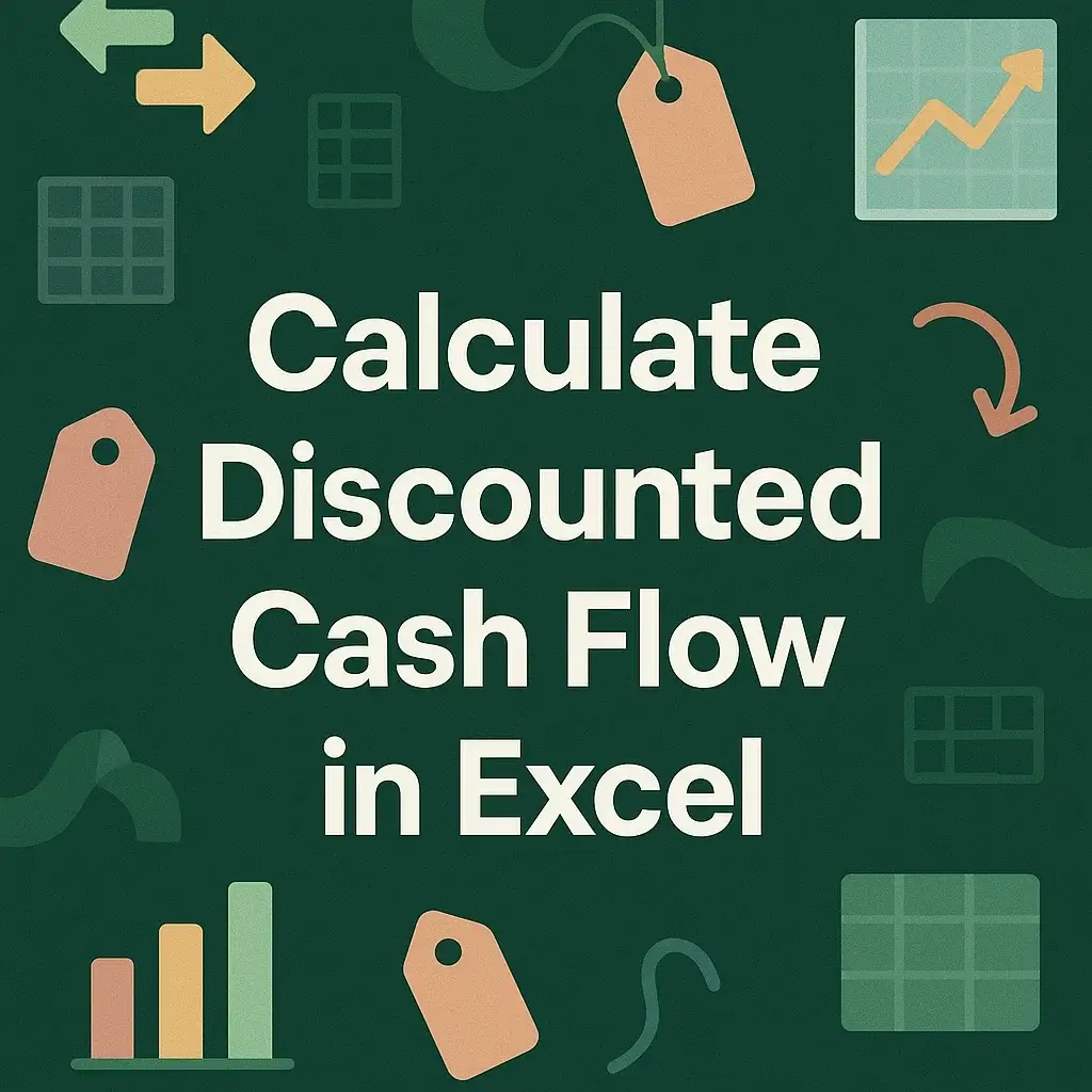 How to Calculate Discounted Cash Flow in Excel (3 Examples) - Excel Insider