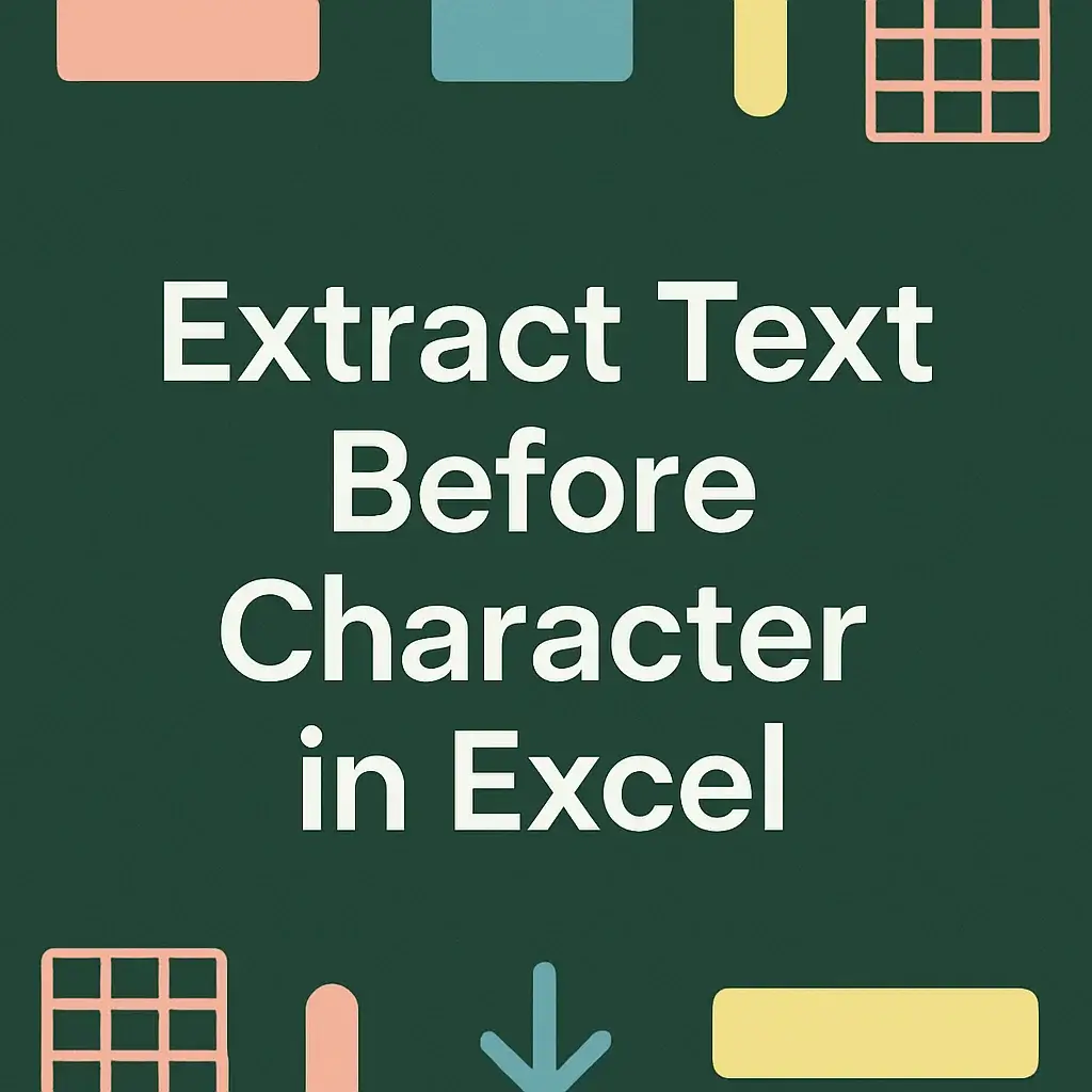 How to Extract Text Before Character in Excel (6 Easy Ways) - Excel Insider