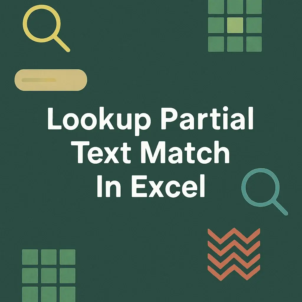 How to Lookup Partial Text Match in Excel (3 Suitable Examples) - Excel Insider