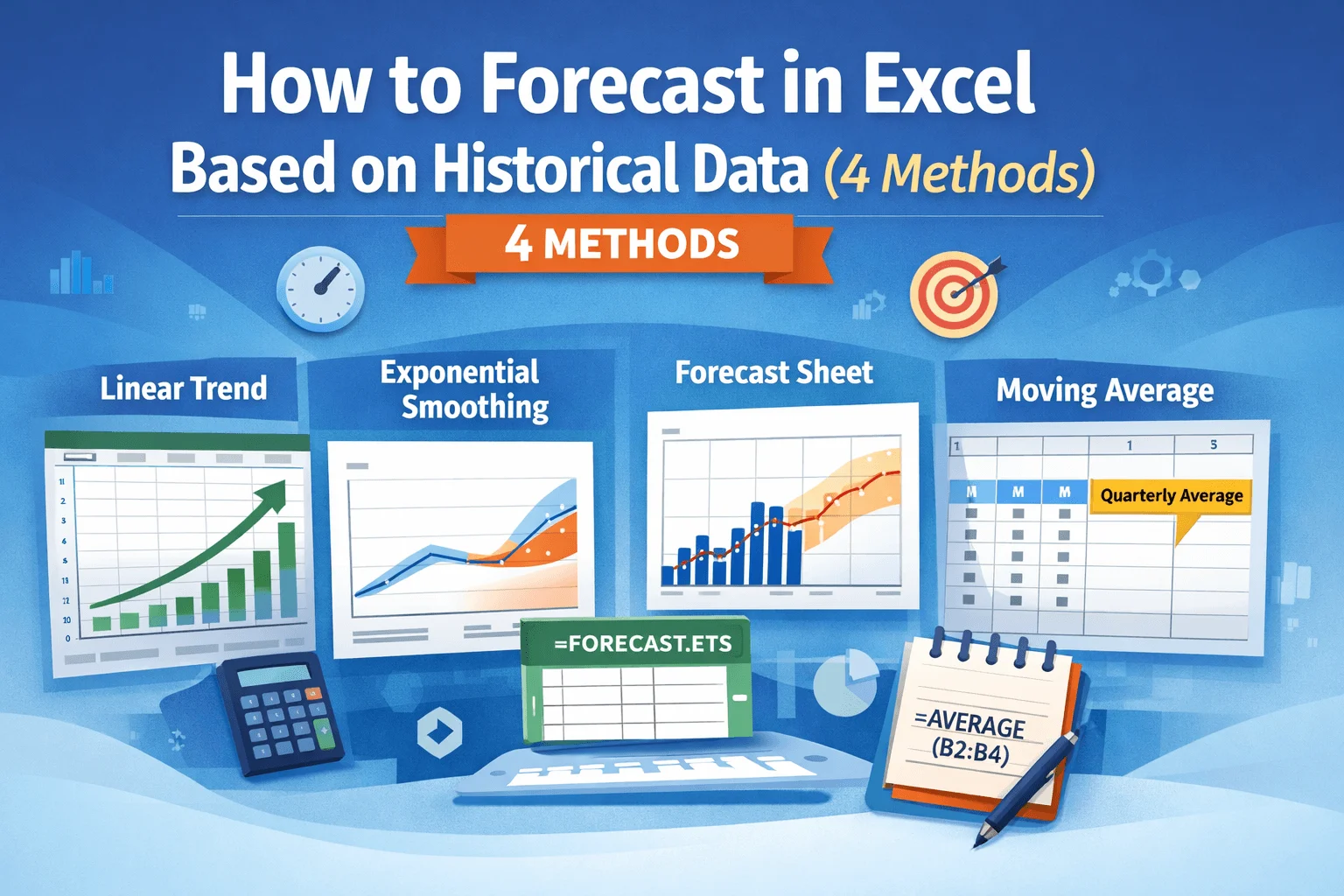 How to Forecast in Excel Based on Historical Data (4 Methods) - Excel ...