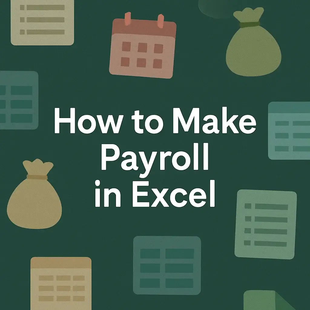 How to Make Payroll in Excel (2 Suitable Examples) - Excel Insider