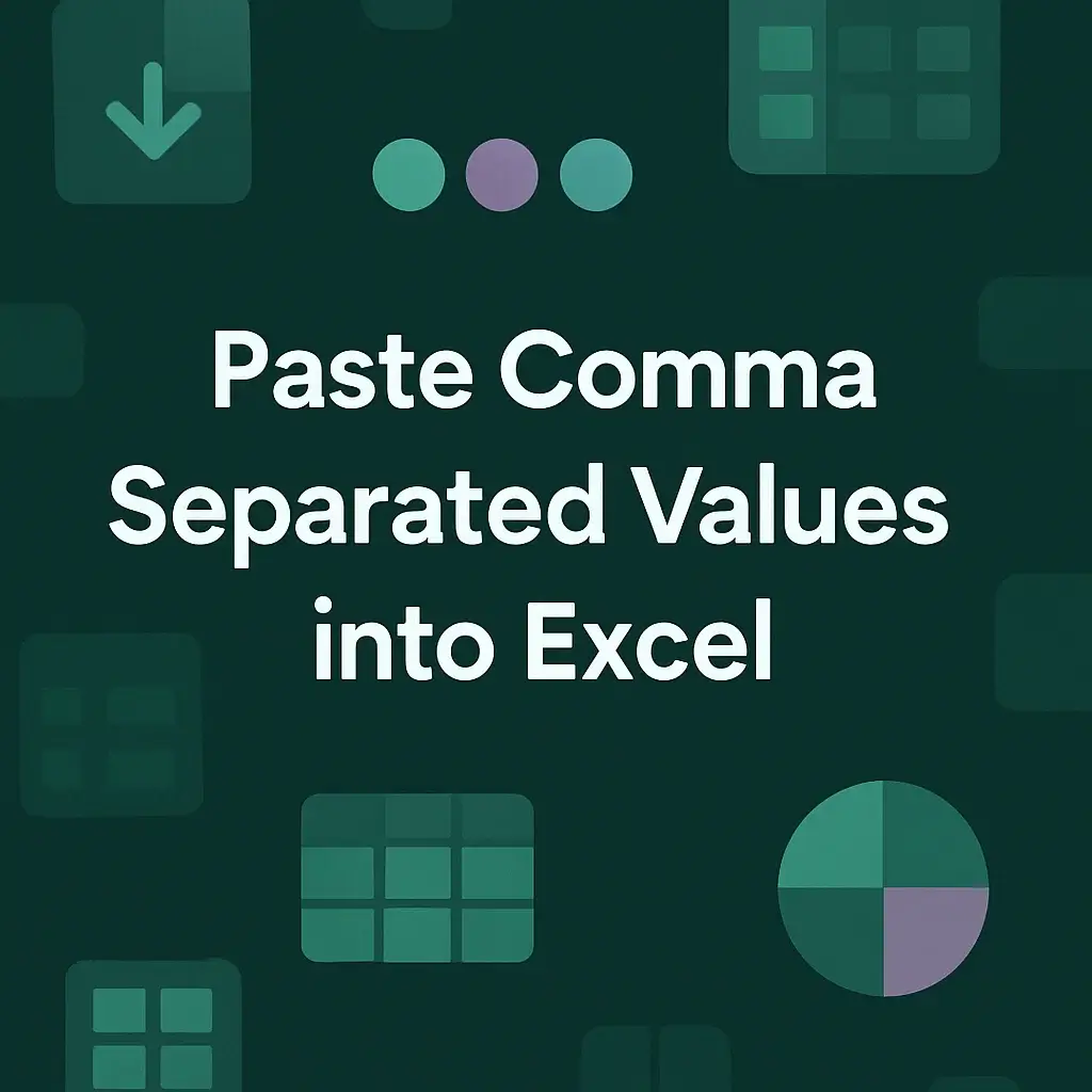 How to Paste Comma Separated Values into Excel (4 Easy Ways) - Excel Insider