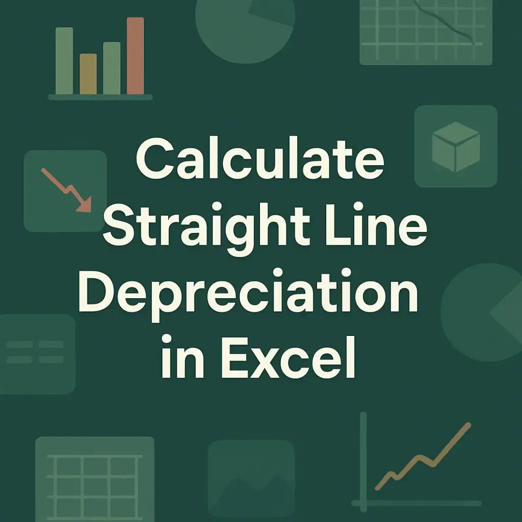 How To Calculate Straight Line Depreciation In Excel Excel Insider