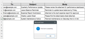 How to Create a Macro to Send Email from Excel Using VBA - Excel Insider