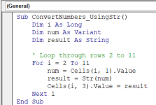 How to Convert Numbers to Strings in Excel VBA (3 Examples) - Excel Insider