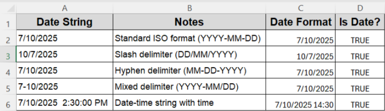 How to Convert a String to a Date in Excel VBA (3 Examples) - Excel Insider