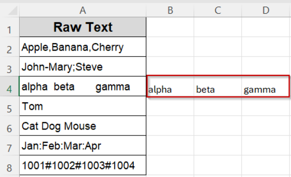 How To Split A String Into An Array In Excel Vba 4 Examples Excel