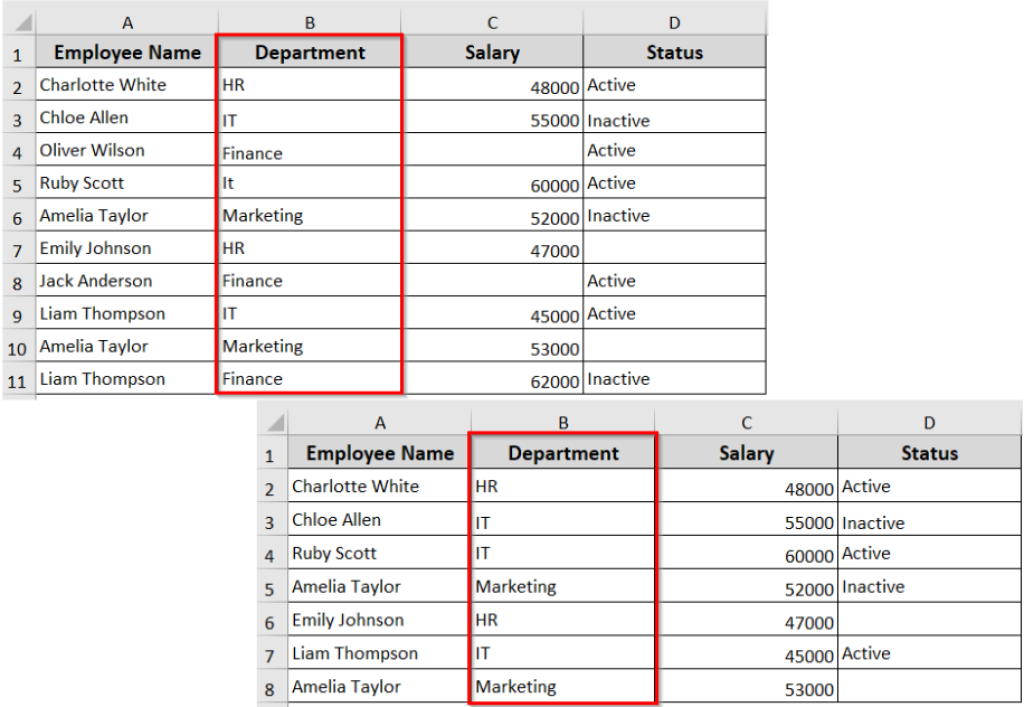 How to Delete Row Based on Cell Value in Excel VBA (7 Methods) - Excel Insider