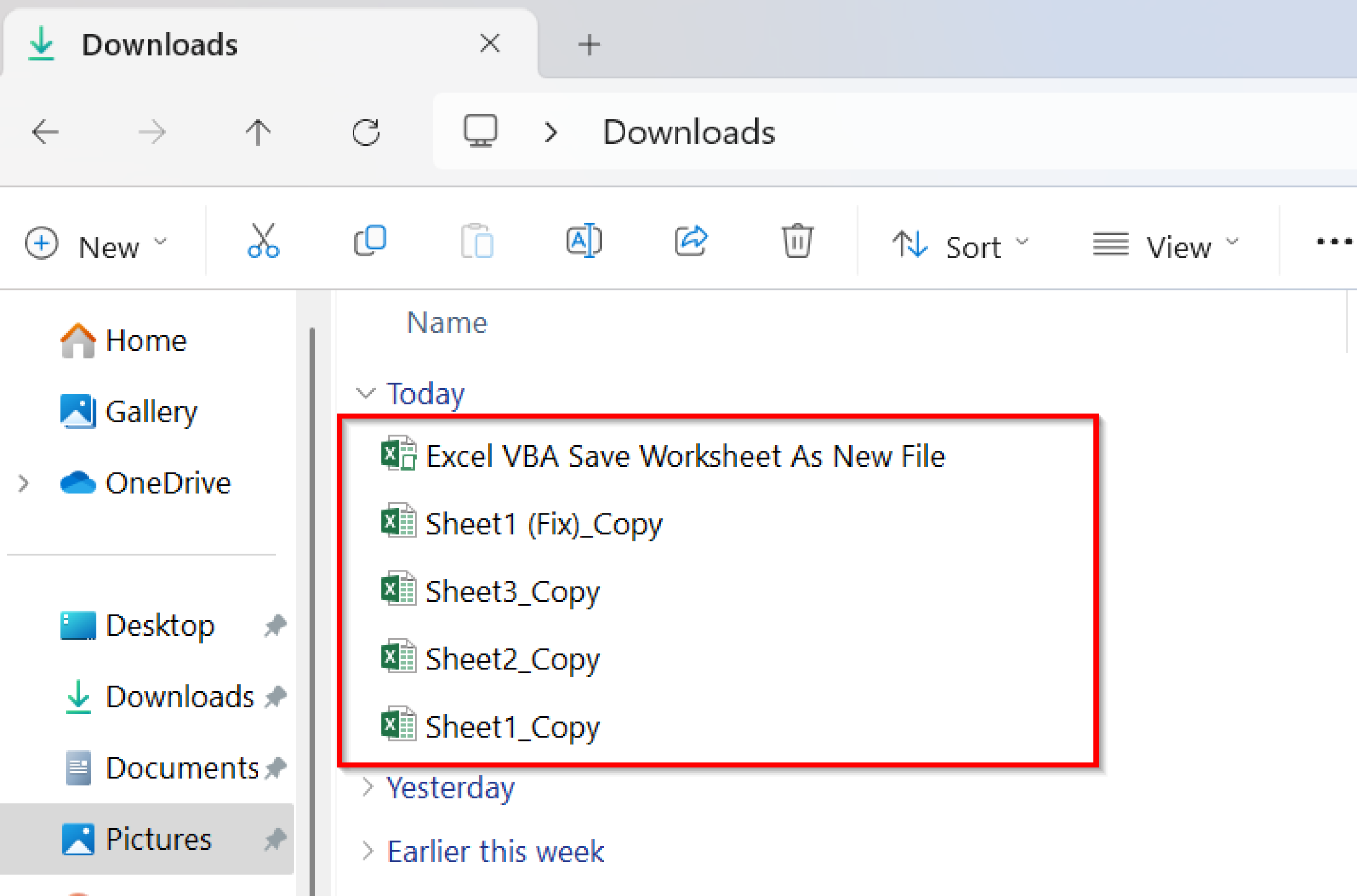 How to Save Worksheet as New File with Excel VBA - Excel Insider