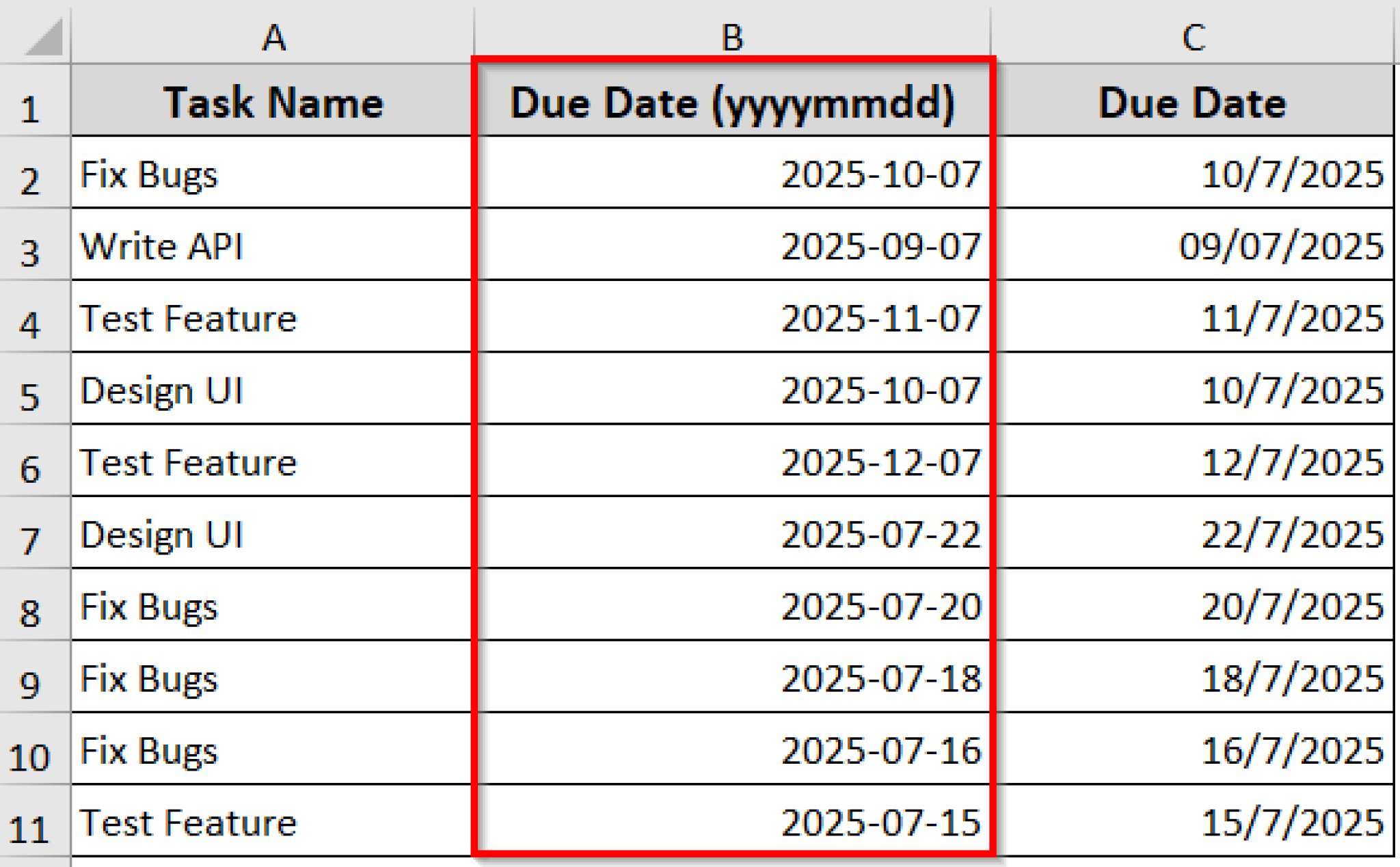 How to Format Date to YYYYMMDD with Excel VBA (3 Examples) - Excel Insider