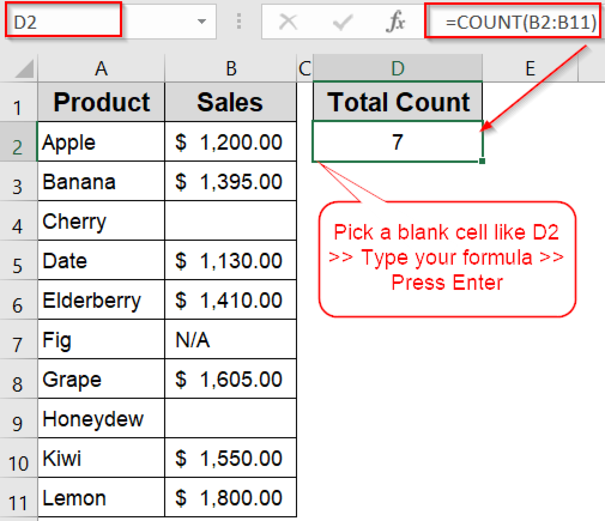 How to Count If Cell Contains Number in Excel (6 Easy Ways) - Excel Insider