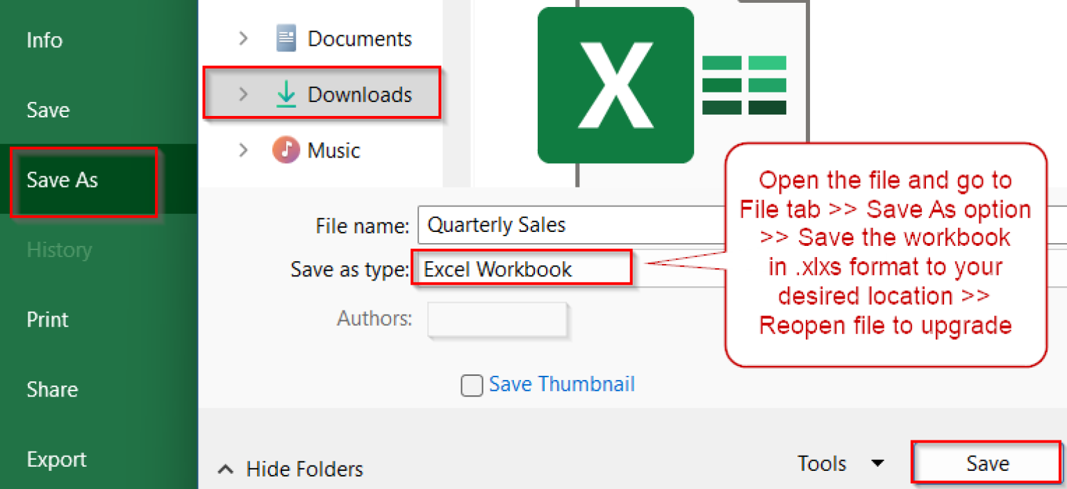 How to Remove Compatibility Mode in Excel (2 Simple Ways) - Excel Insider