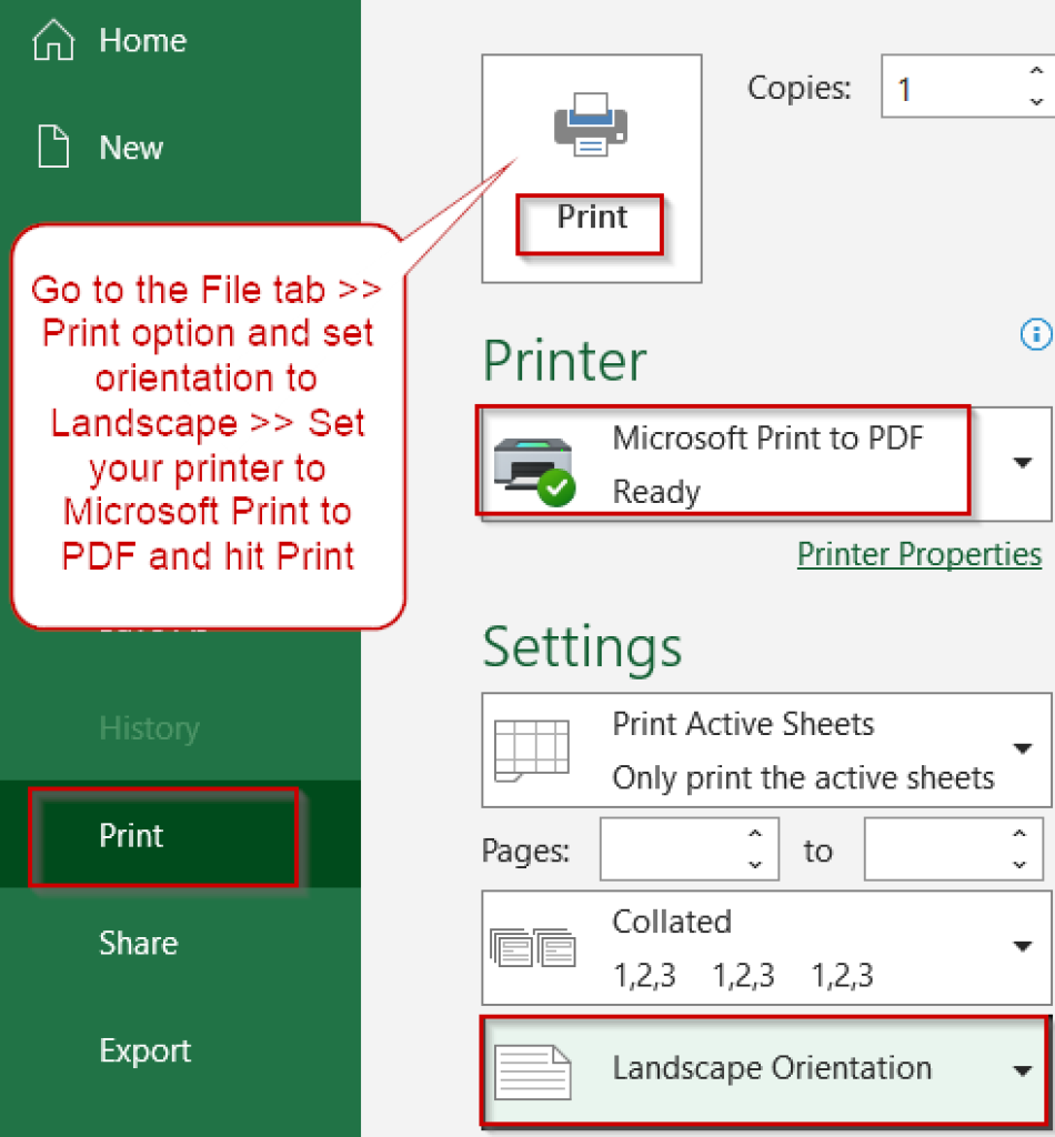 How To Save Excel As Pdf Without Cutting Off 4 Simple Ways Excel