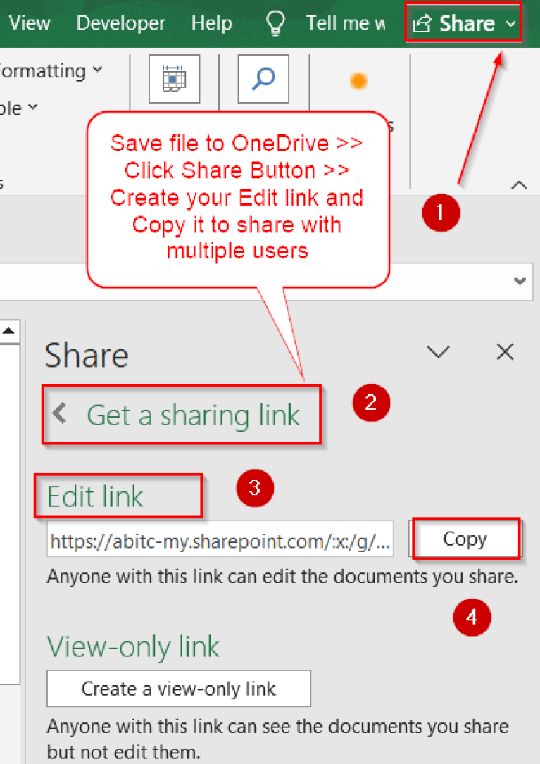 How To Share Excel File For Multiple Users 2 Suitable Ways Excel