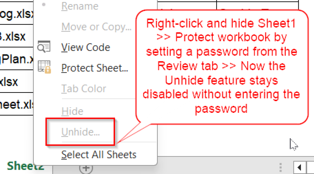 How To Password Protect Excel Sheet From Viewing 5 Ways Excel Insider