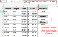 SUMIFS with Multiple Criteria across Columns and Rows in Excel - Excel Insider