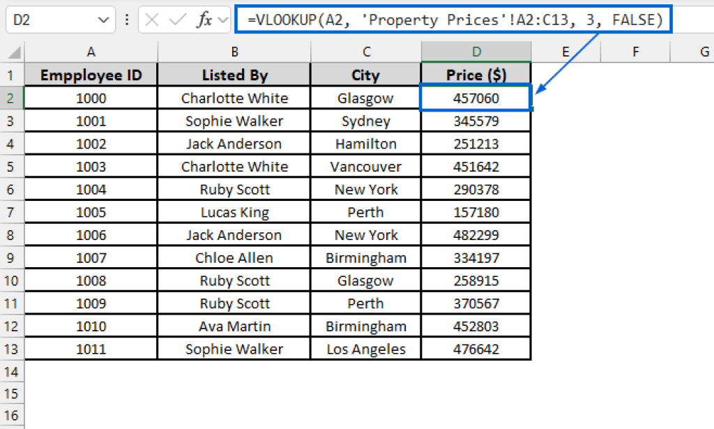 Excel Vlookup To Auto Transfer Data Between Excel Sheets Excel Insider