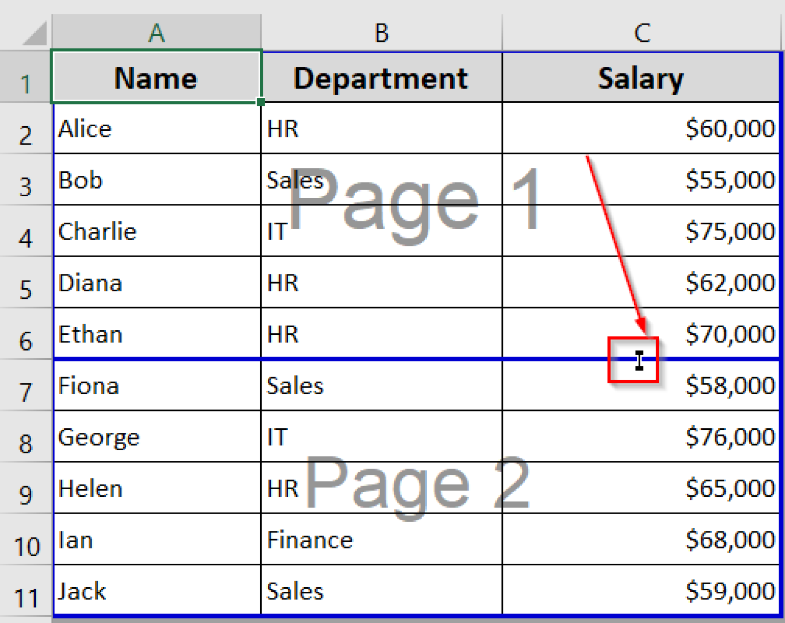 How to Remove Automatic Page Break in Excel (4 Simple Ways) - Excel Insider