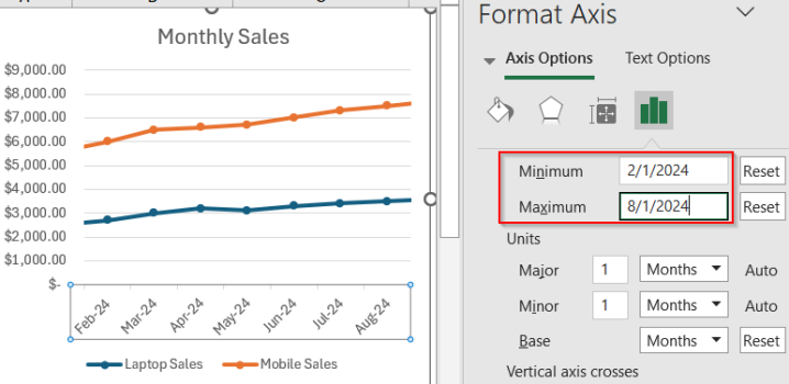 How to Change X Axis Values in Excel Chart (3 Simple Ways) - Excel Insider
