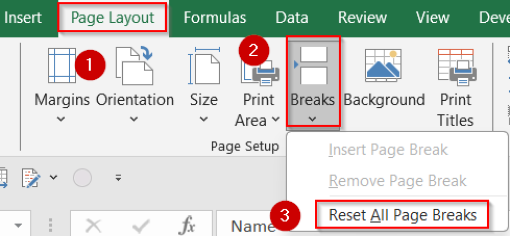How to Remove Automatic Page Break in Excel (4 Simple Ways) - Excel Insider