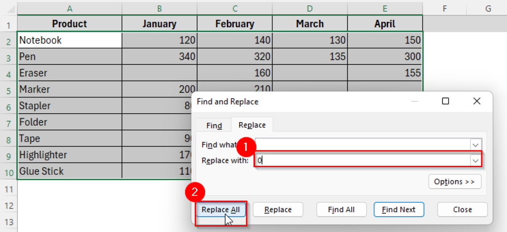 How to Return 0 If Cells are Blank in Excel (3 Useful Formulas) - Excel ...