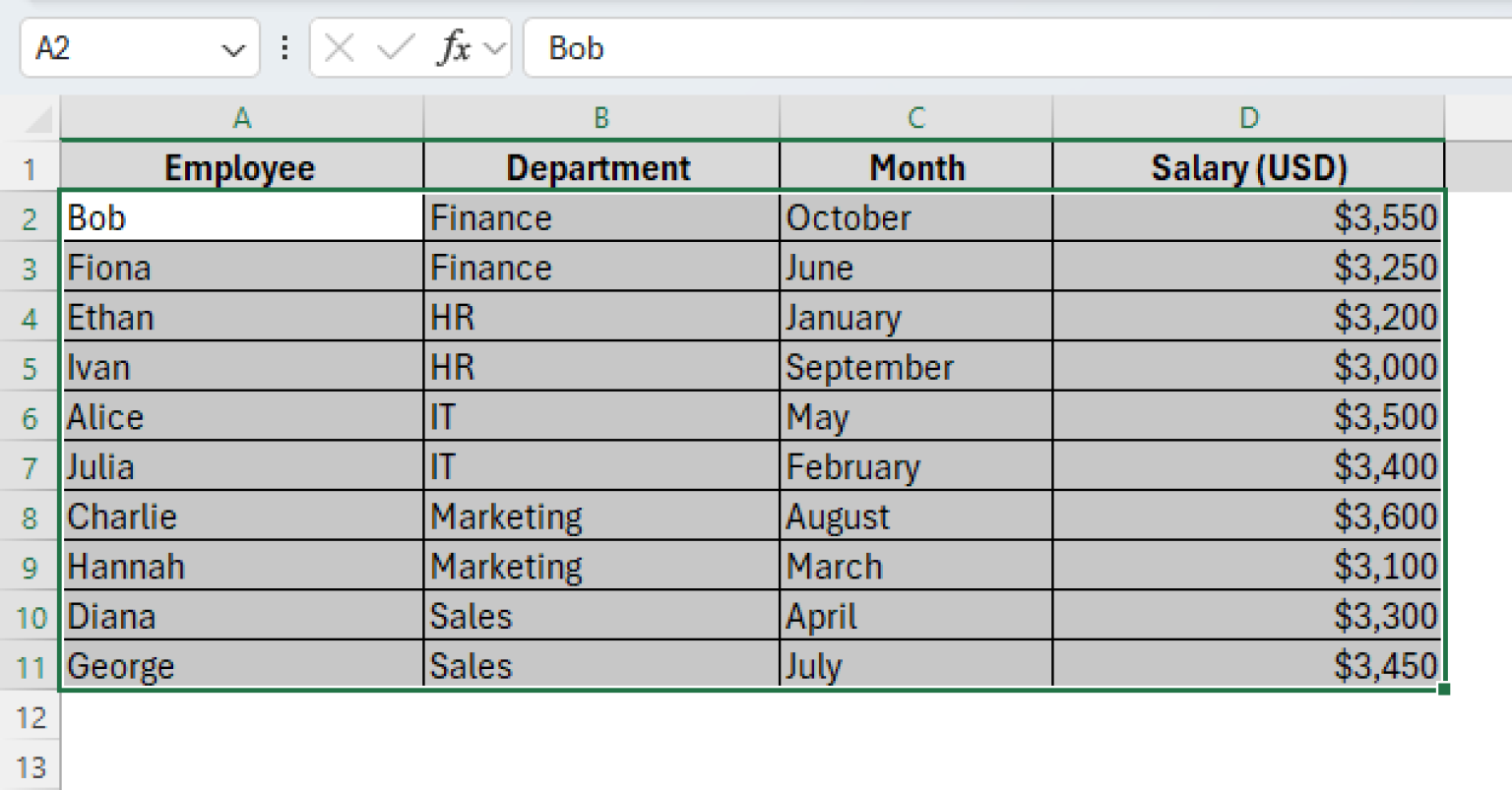 How to Sort Alphabetically in Excel & Keep Rows Together - Excel Insider