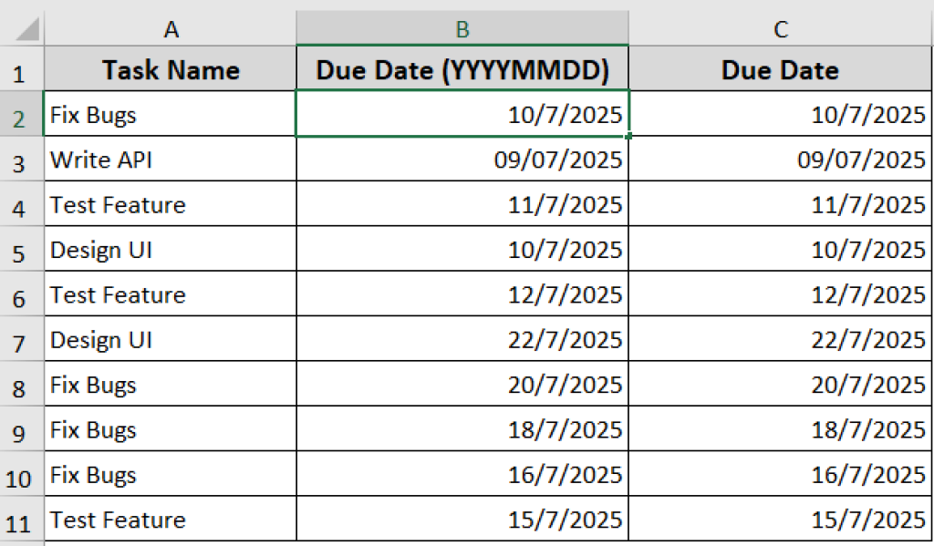 How to Format Date to YYYYMMDD with Excel VBA (3 Examples) - Excel Insider