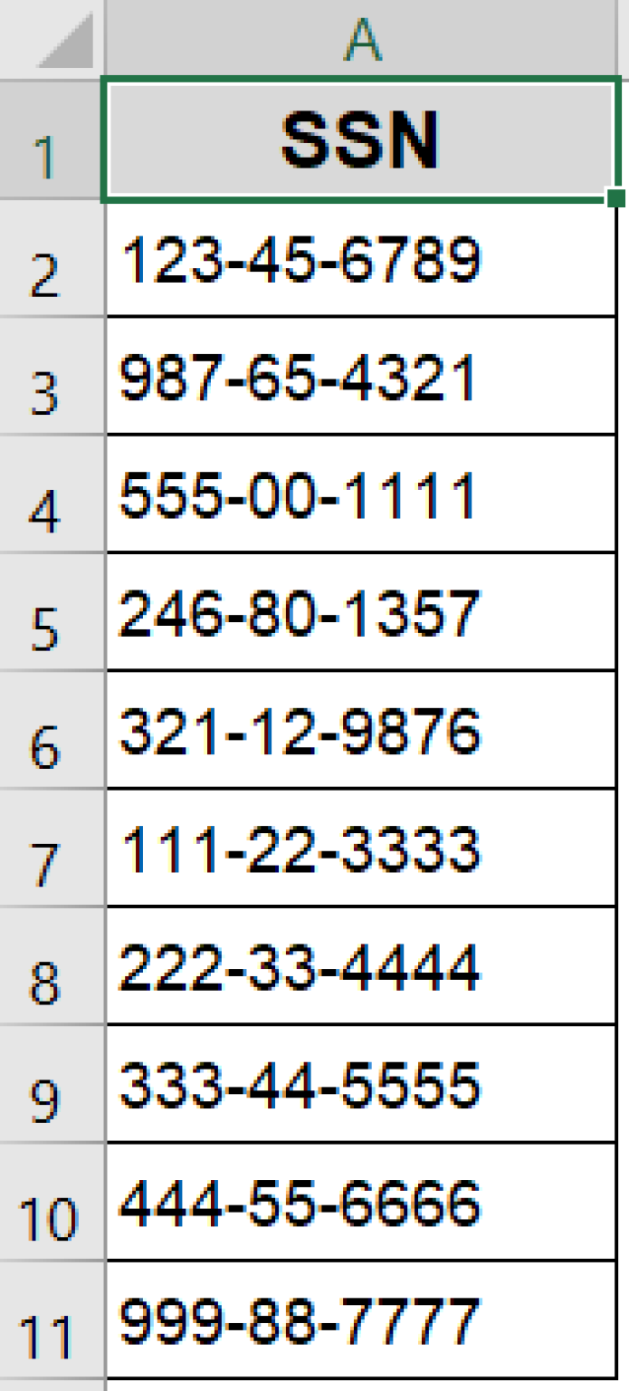 How to Remove Dashes from SSN in Excel (5 Useful Techniques) - Excel ...