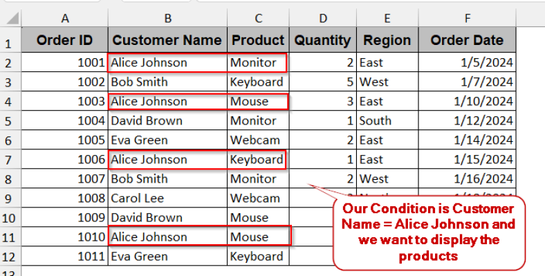 How to Find Multiple Values in Excel (6 Effective Methods) - Excel Insider
