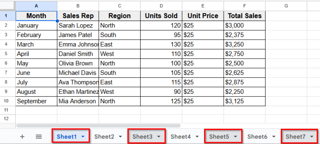 How to Delete Multiple Sheets in Google Sheets (3 Suitable Ways) - Excel Insider