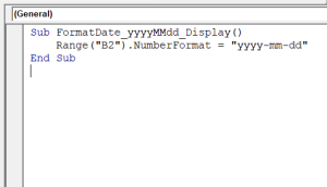 How to Format Date to YYYYMMDD with Excel VBA (3 Examples) - Excel Insider