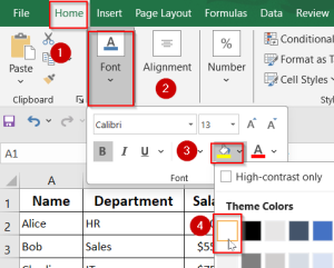 How to Remove Blue Lines in Excel (4 Suitable Ways) - Excel Insider