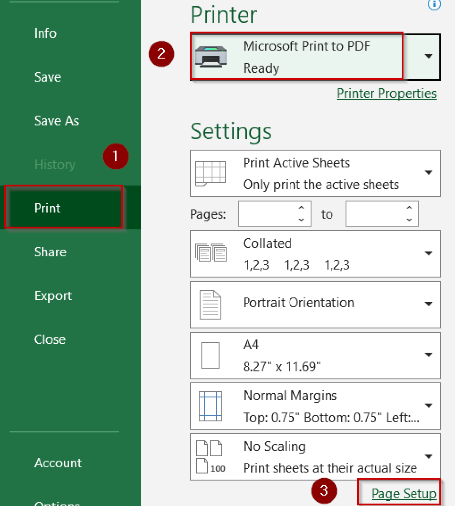 How to Save Excel as PDF Without Cutting Off (4 Simple Ways) - Excel Insider