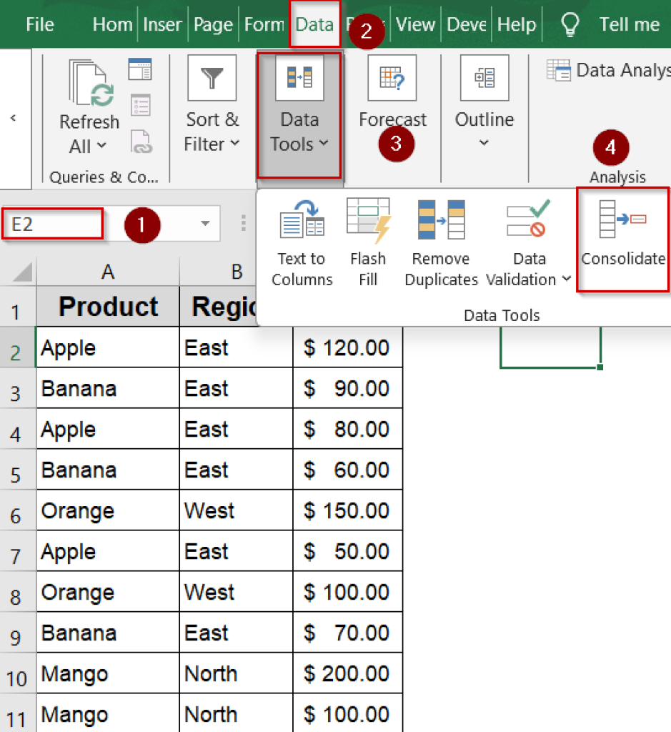 How to Merge Duplicate Rows in Excel (5 Effective Ways) - Excel Insider