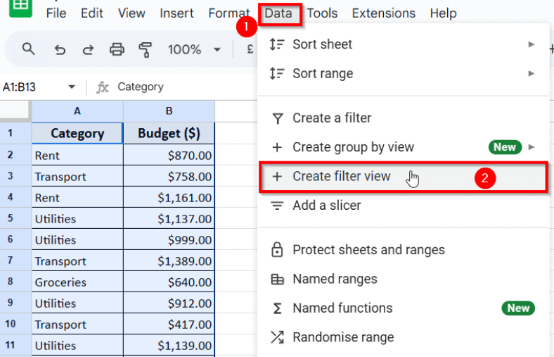 How to Hide Rows Based on Cell Value in Google Sheets - Excel Insider