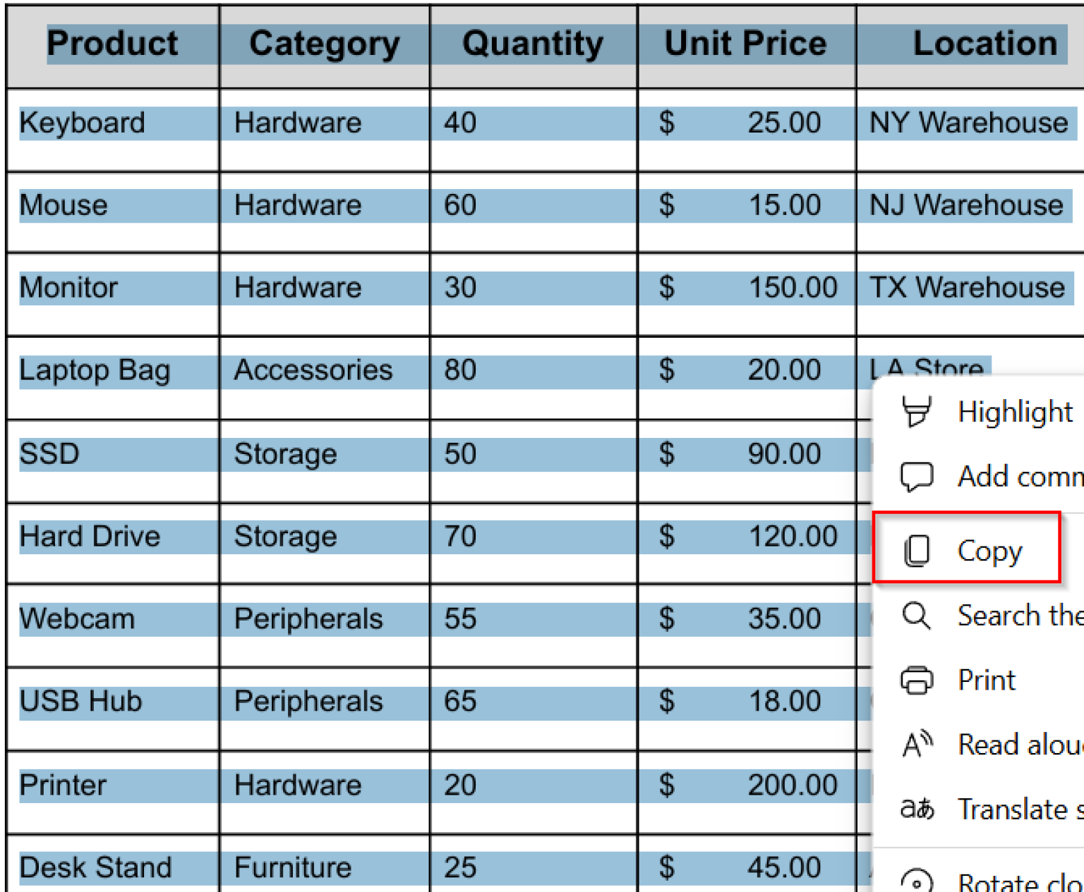 How to Extract Data from PDF to Excel (4 Simple Methods) - Excel Insider