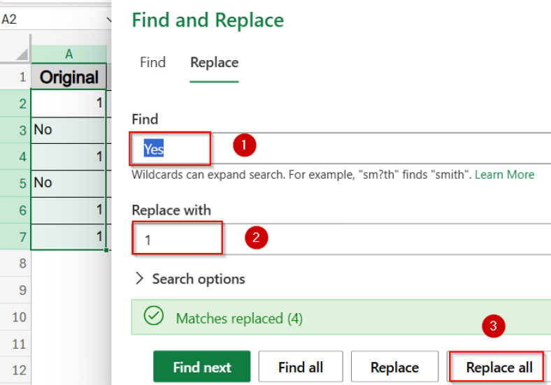 How to Make Yes 1 and No 0 in Excel (5 Suitable Ways) - Excel Insider